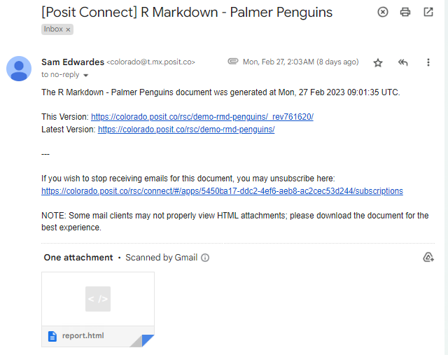 Building R Reports with Posit Team